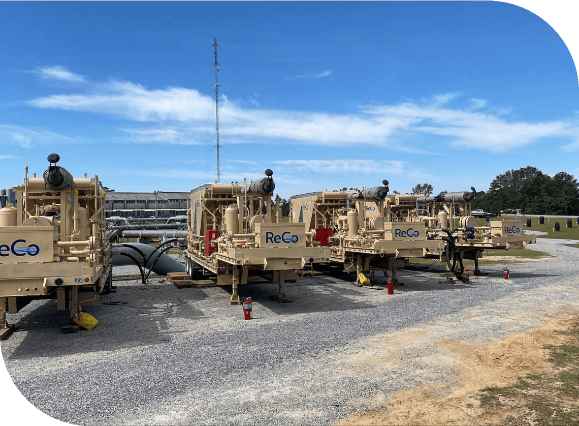 Large Volume Recompression for Pipeline Maintenance – ReCo Energy Solutions